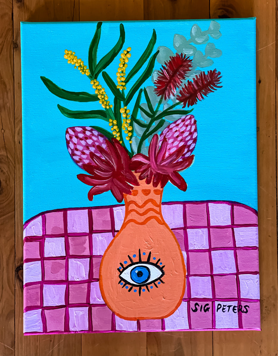 Pre-Order Funky Natives Paint & Sip Kit – The Pink Galah